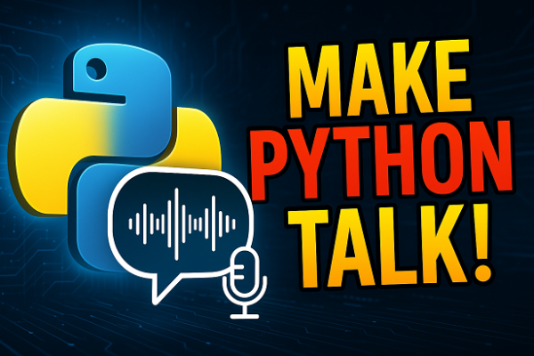 🔥 Turn Text into Realistic Speech Using Python in 5 Lines!
